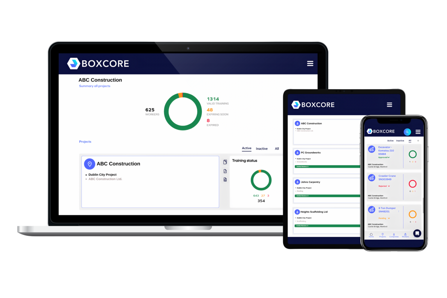 Construction Site Safety Software with Facial Recognition Time Tracking