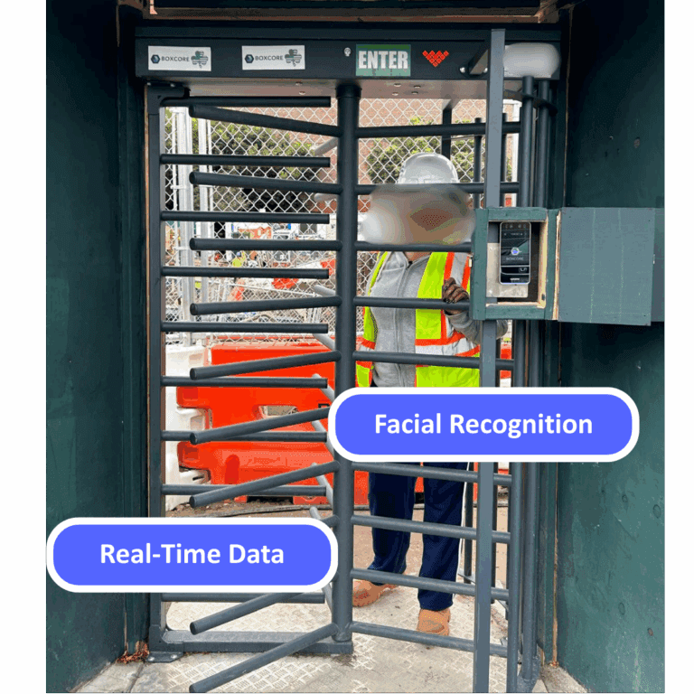 Construction Site Safety Software with Facial Recognition Time Tracking